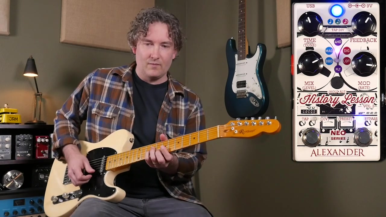 美产 Alexander - History Lesson V3 延时历史 6合1 经典延时 单块效果器