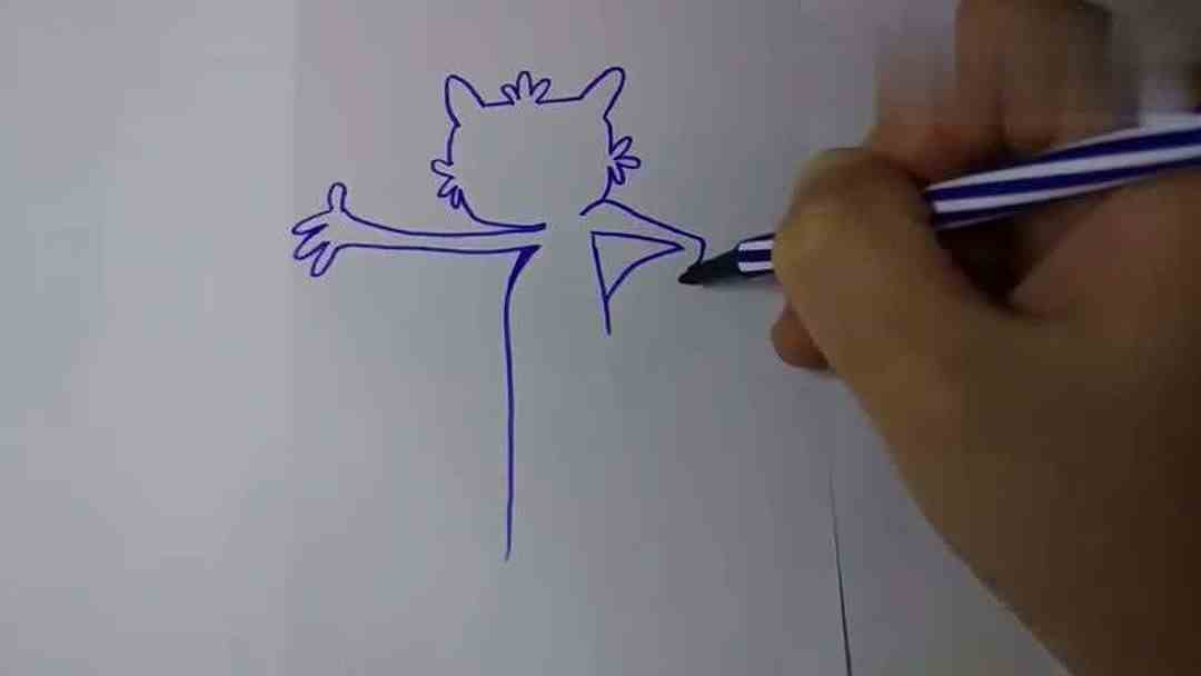 里约奥运会吉祥物:维尼休斯简笔画