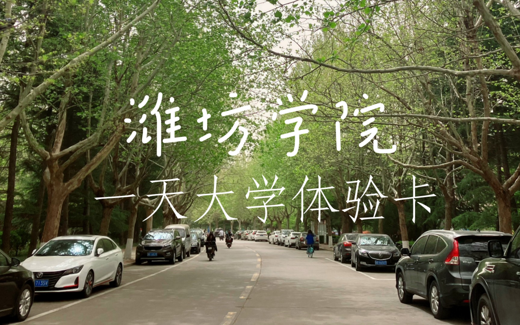 ...工作后太渴望重回校园了,一定要珍惜大学时光。潍坊学院一天体验卡