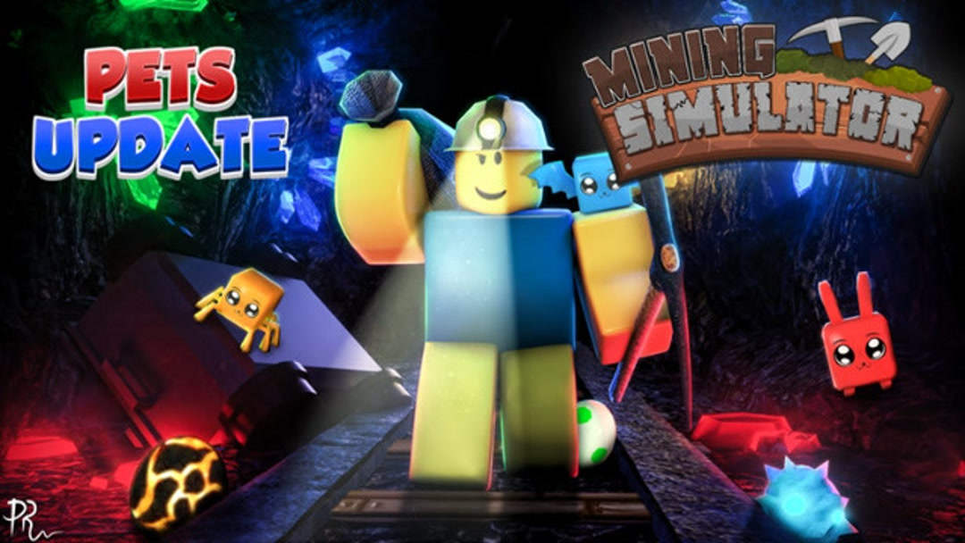 [微Fun]Roblox挖矿模拟器 寻找奇珍异石地底下竟然有这种石头