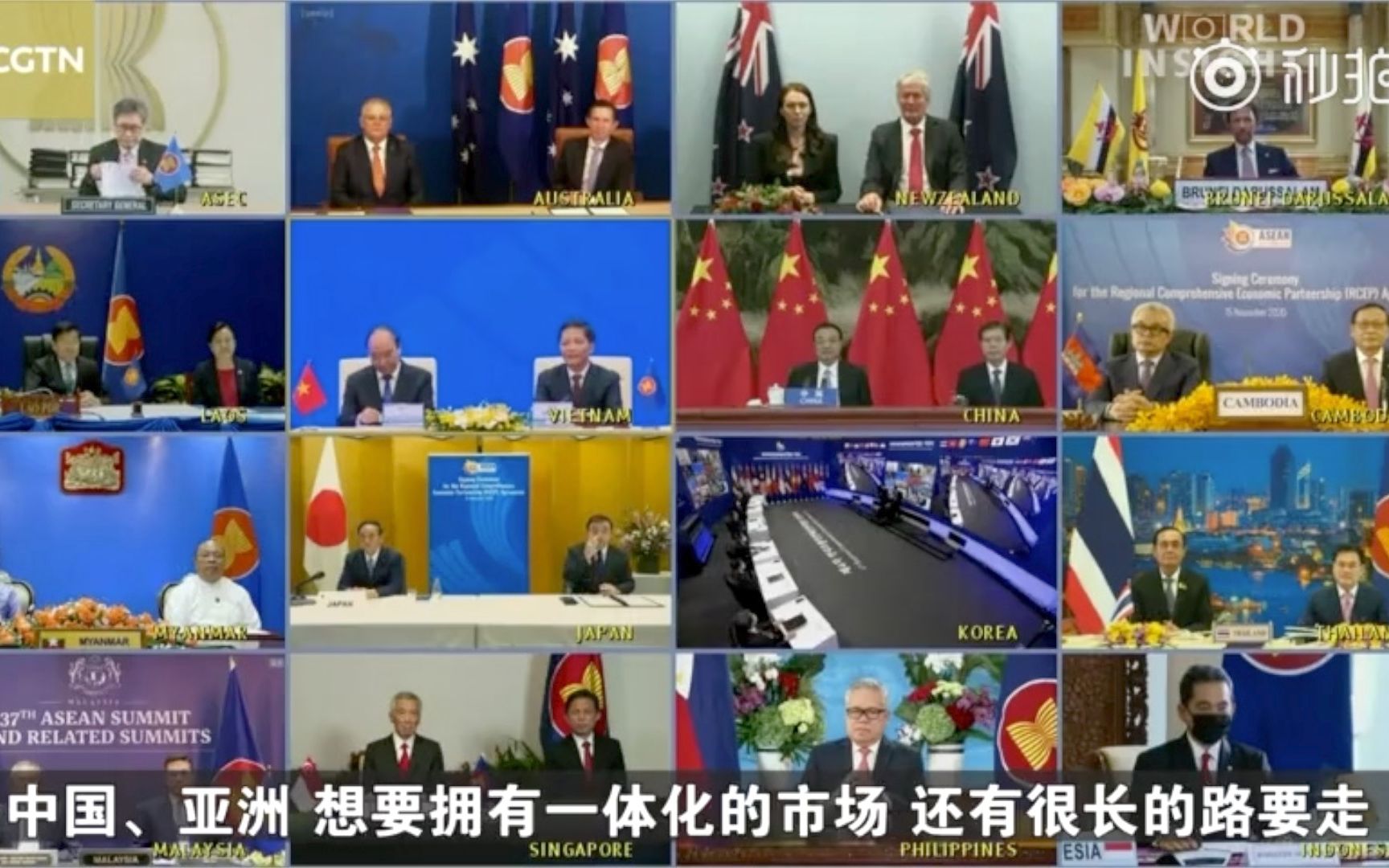 想加入周末刚签署的RCEP,美国和印度还有戏吗?
