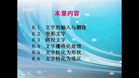 photoshop基础教程ps教程视频ps平面设计教程 变形文字