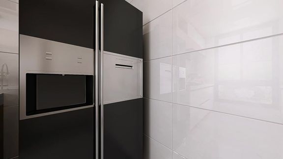 现代感爆棚的厨房设计,让男人也爱上做饭