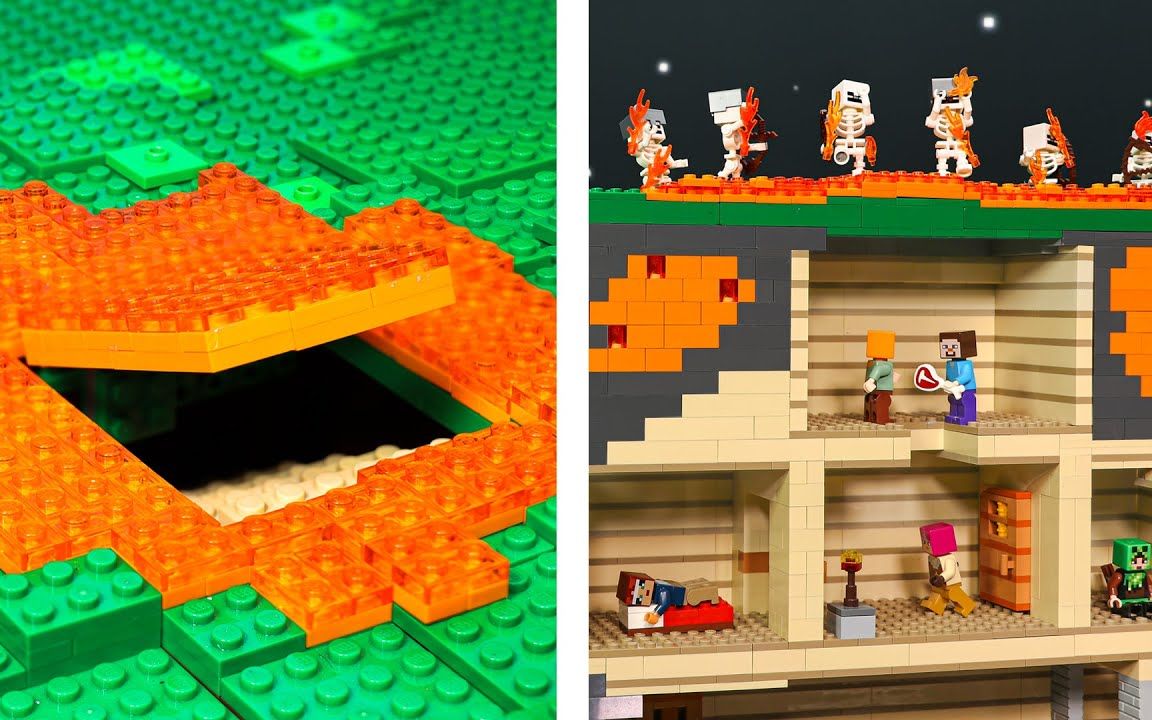 乐高战争电影合集 - 乐高定格 (我的世界动画)