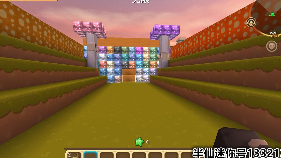 迷你世界:与多米比赛寻找开关!这智商还敢比赛?