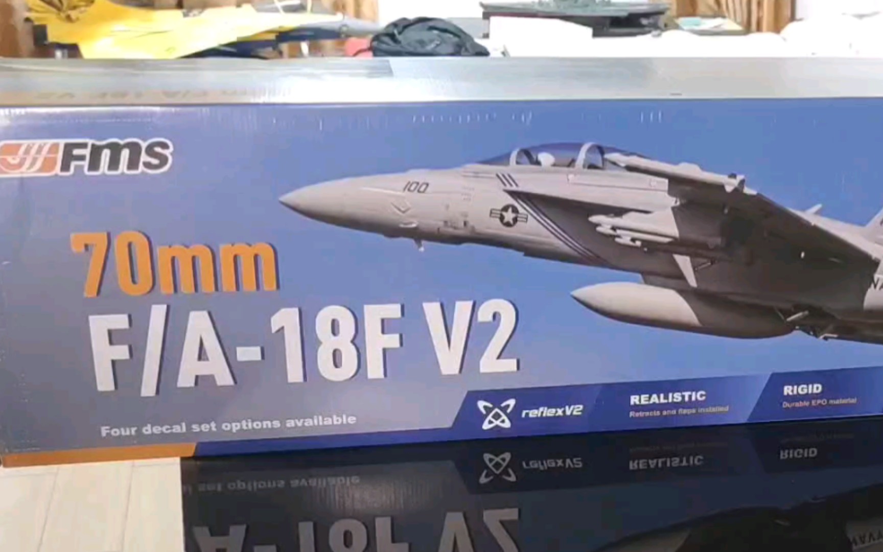 FMS70涵道F18开箱组装