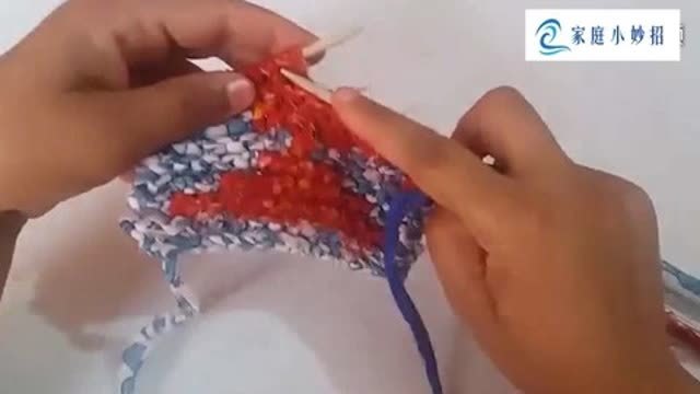 这一款的针织方法,简单易学,赶紧收藏起来