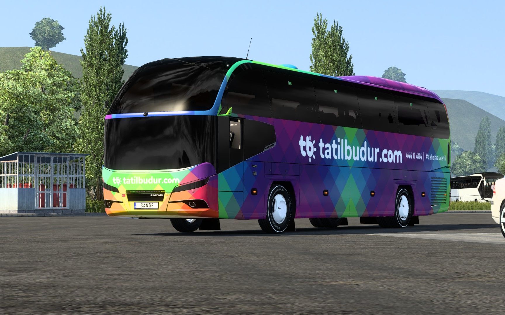 欧洲卡车模拟2 - 超大地图EAA+Neoplan yyds! 20211026