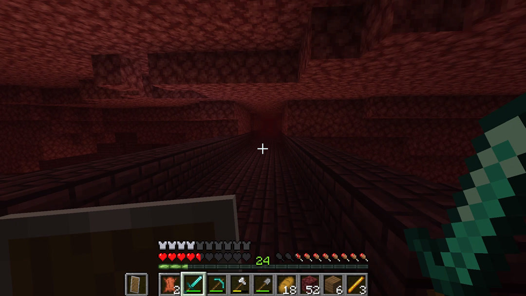 我的世界1.16.1地狱生存小段集EP3 找到地狱堡垒