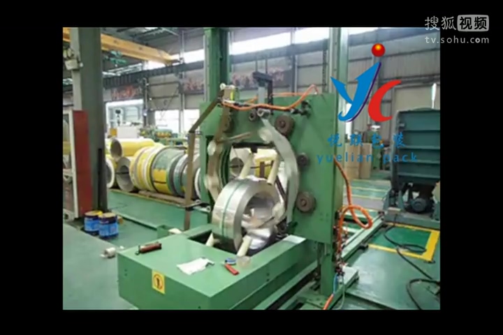 往复式钢卷缠绕机 钢带缠绕机_1