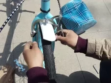 折叠自行车安装视频