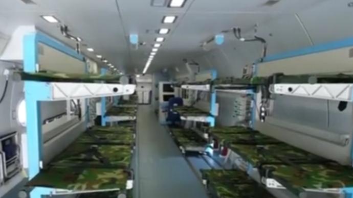 “空中医院”!全军首架医疗救护飞机亮相