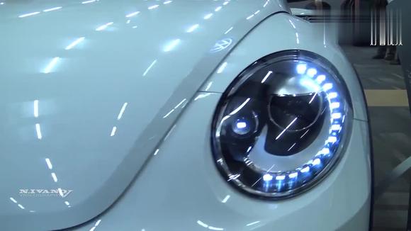 2018款大众甲壳虫敞篷版,外观与内饰实拍