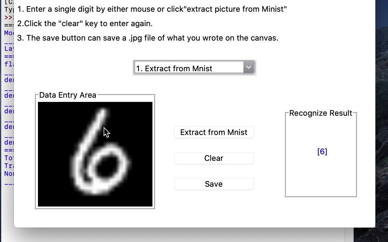 CNN卷积神经网络训练MNIST手写数字识别GUI「代码在评论置顶～」