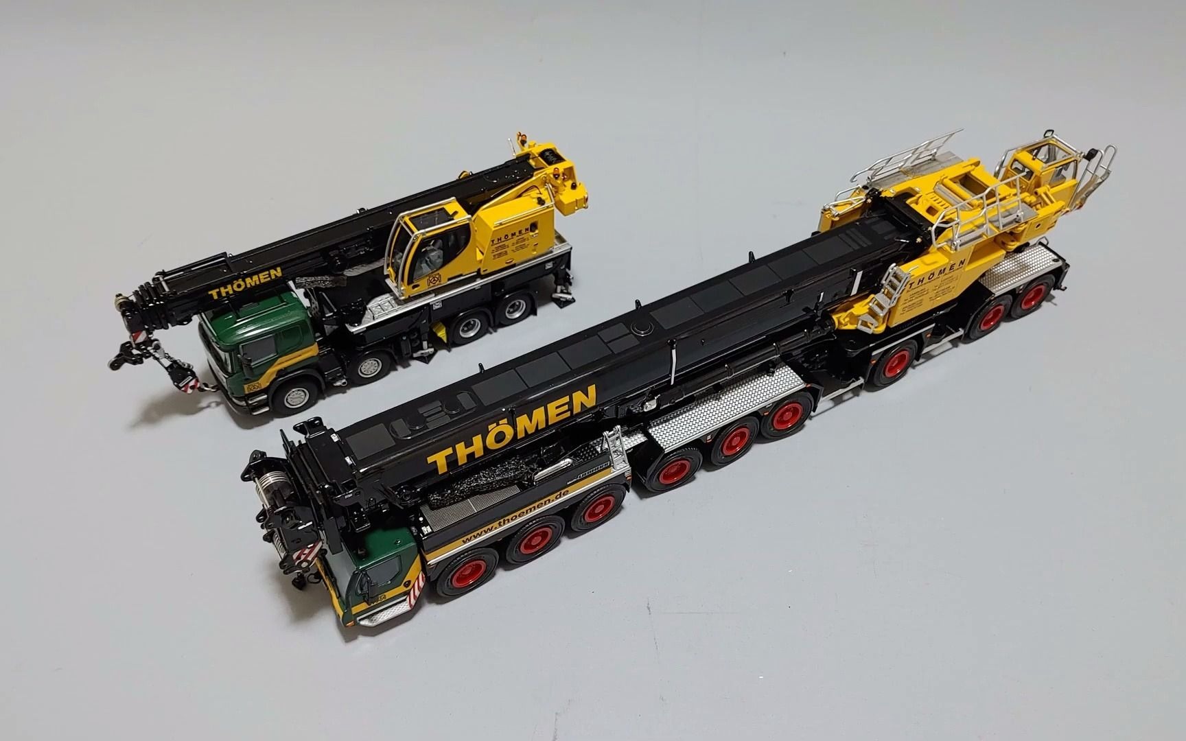 WSI THOMEN-Liebherr LTM1750 全地面起重机模型开箱