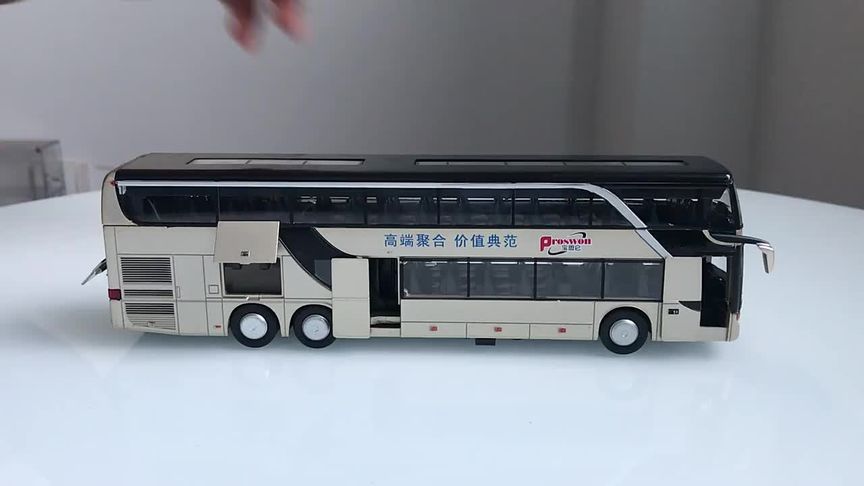 公交车玩具双层巴士模型#汽车模型 #模型 #模型制作 #男人的玩具