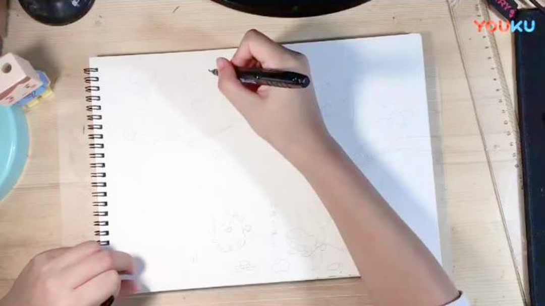 随便画一个中秋节手抄报