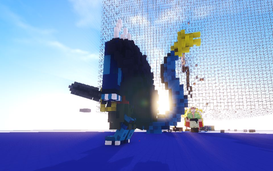 我的世界海贼王服务器-红发海贼团vs百兽海贼团