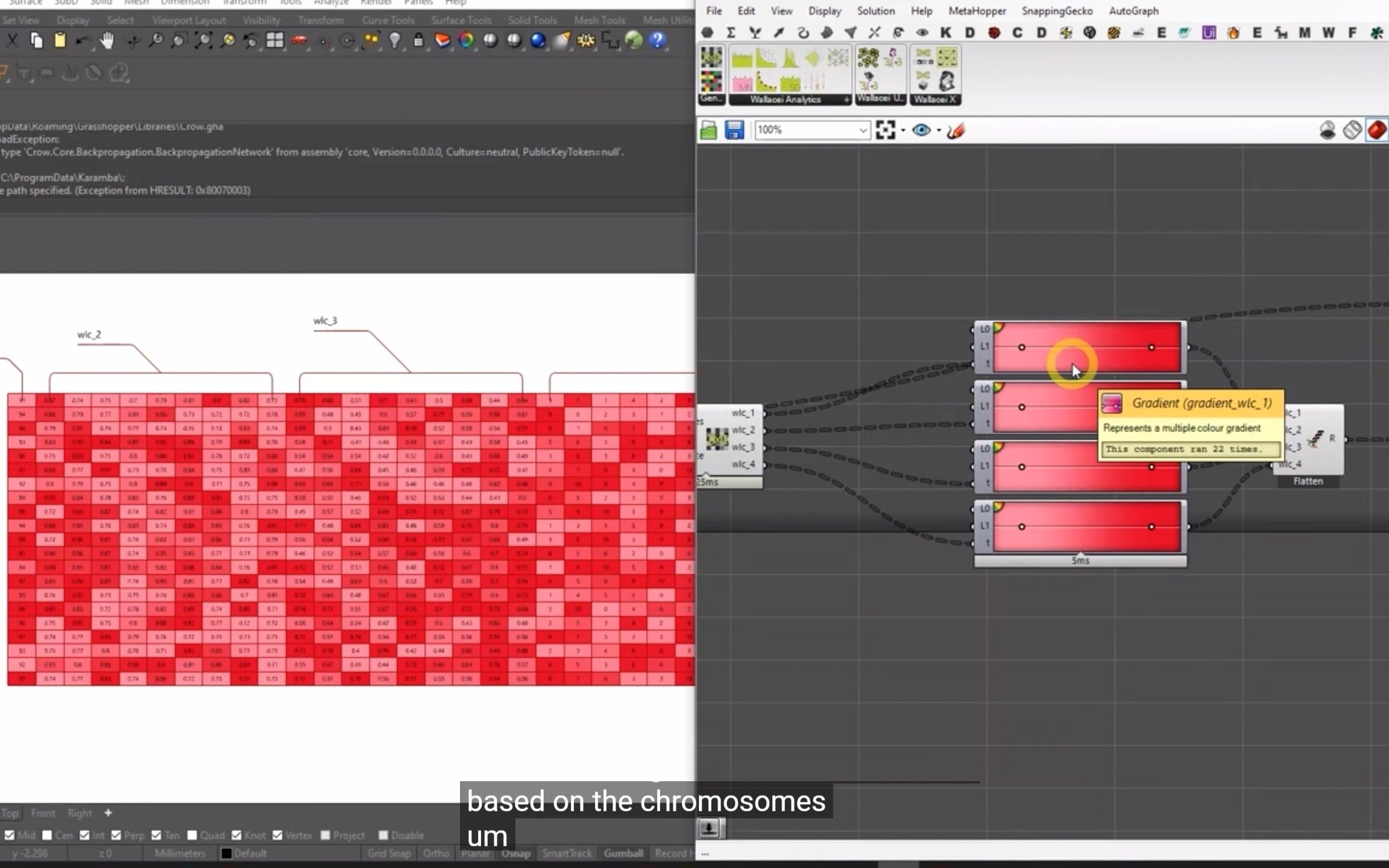 【遗传算法】Wallacei2.7新功能 Wallacei X Decoding the Wallacei ...