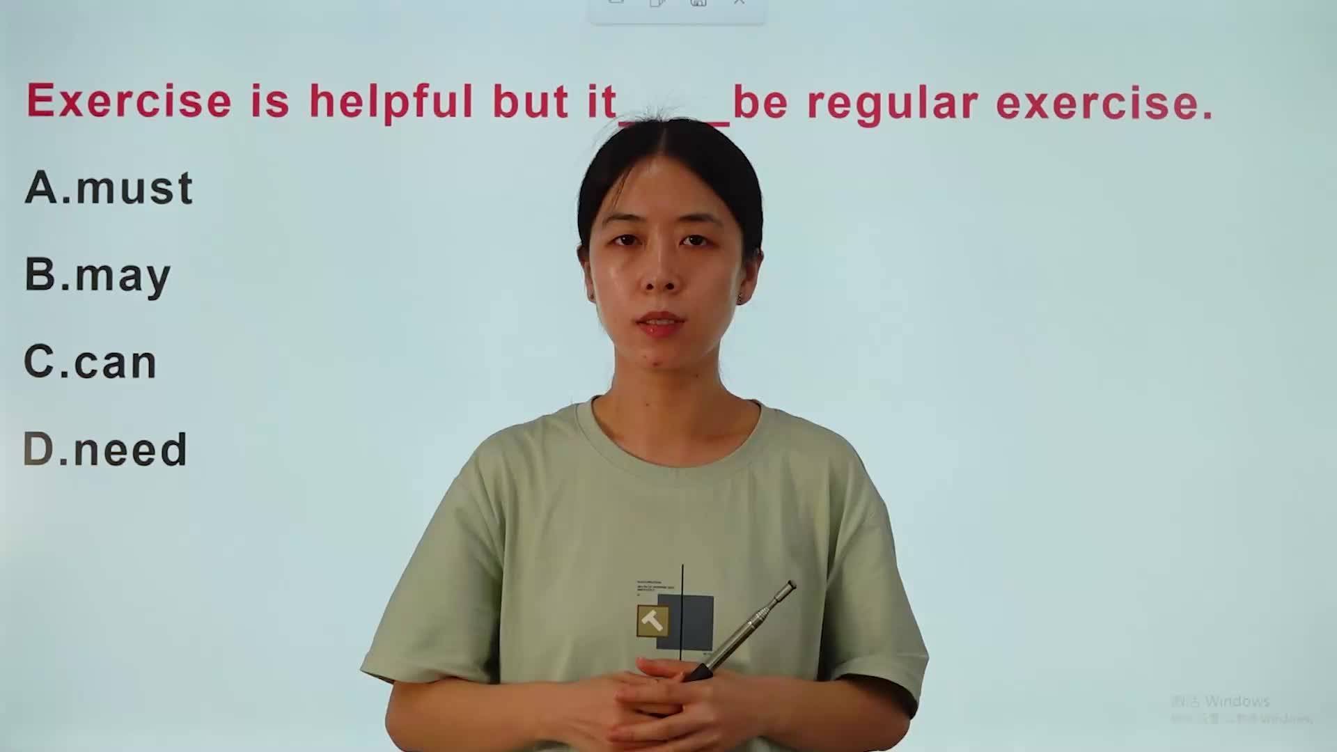 原来,情态动词是这样用的,以前真是白学了!快和老师学起来吧