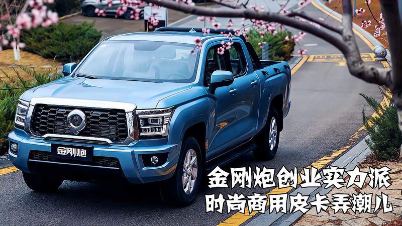 金刚炮皮卡,时尚皮卡弄潮儿!