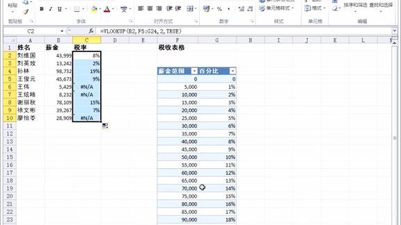 Excel中常见的VLOOKUP函数操作错误