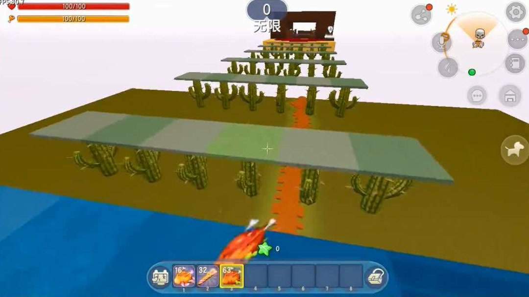 半仙迷你世界:半仙挑战暗墨玩反应挑战赛,暗墨原来这么厉害啊!