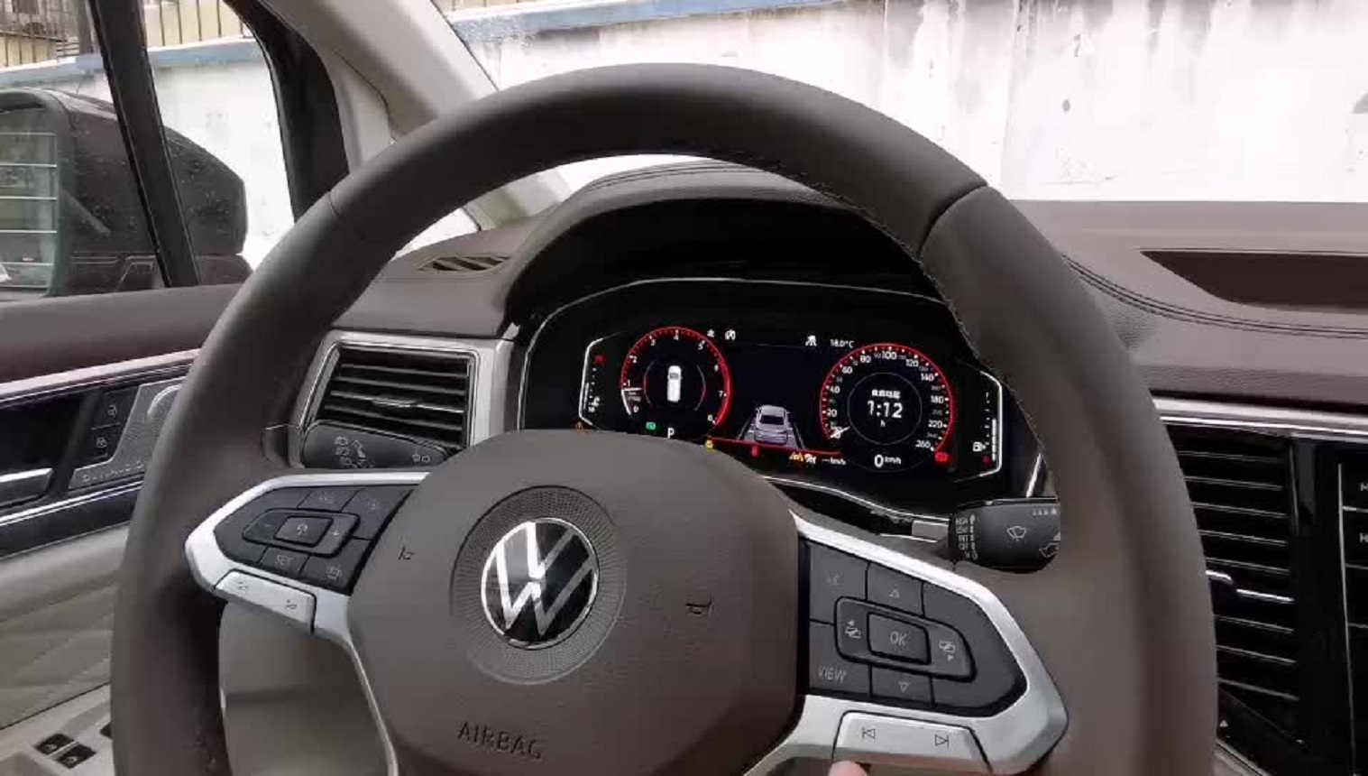 抢鲜看:上汽大众威然仪表盘详解