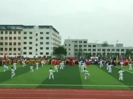 于都第二十届中小学生运动会武术表演