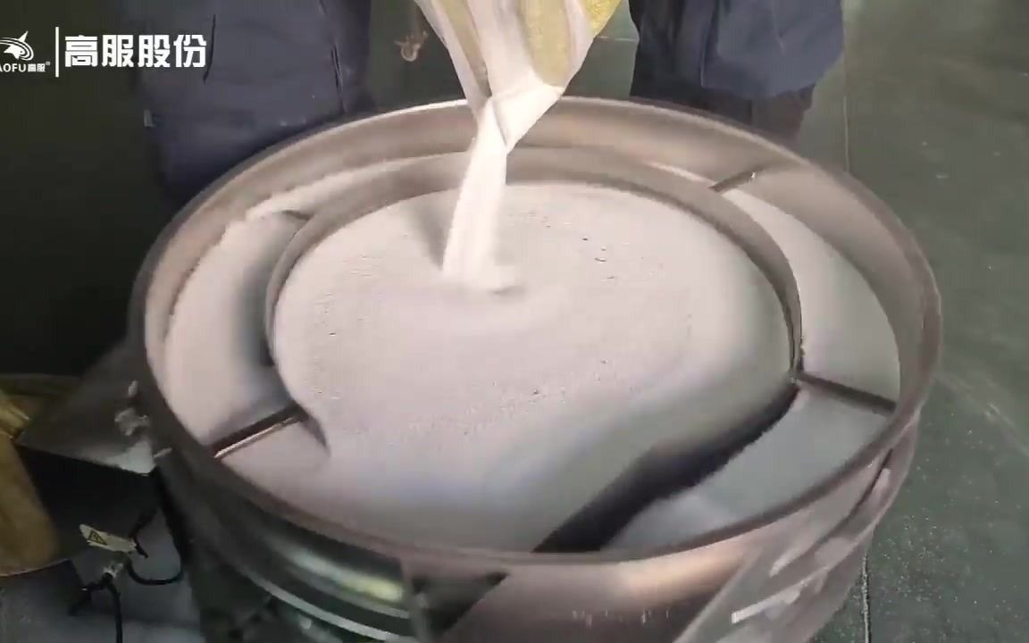 摇摆筛山梨糖醇筛分试机