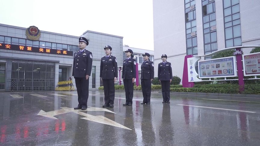 女子戒毒所新警变装#警校生的正确拍照姿势 #藏蓝青春 #宣传片