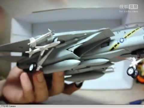【模玩】EASY MODEL 号手 F-14 B 雄猫 舰载战斗机 1_72 模型评测