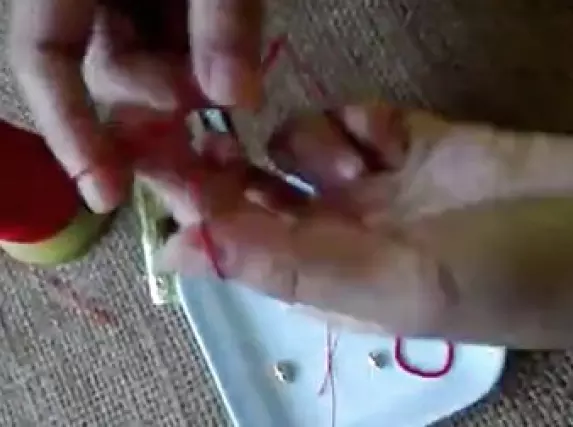 戒指·黄金转运珠戒指绳的编织教程