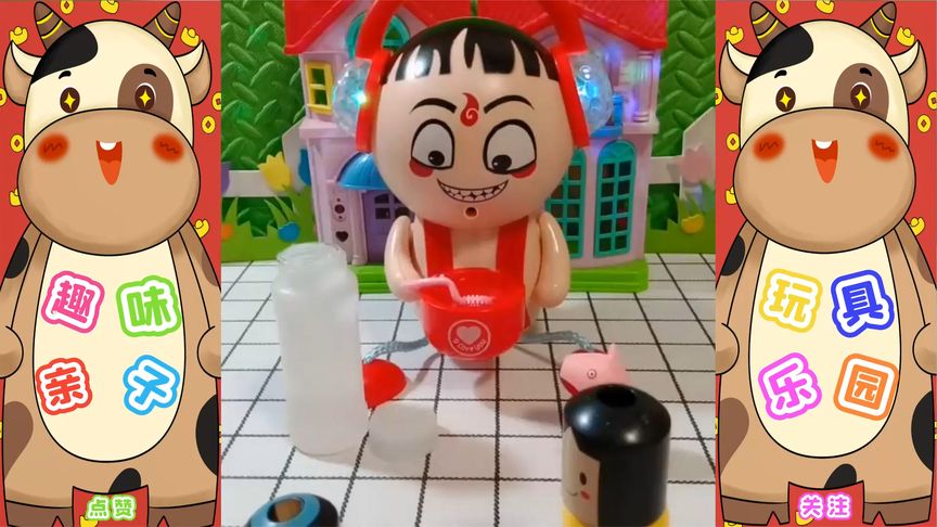 玩具动画:佩奇买了一个泡泡机好看有好玩!