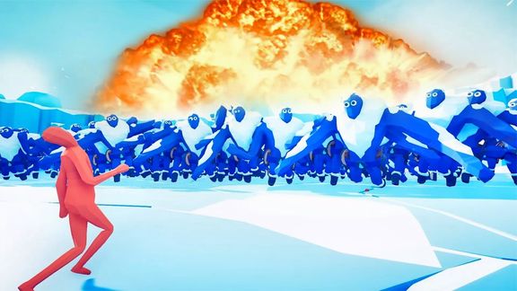 全面战争模拟器:冰巨人的克星来了,自创兵种小蜜蜂登场!