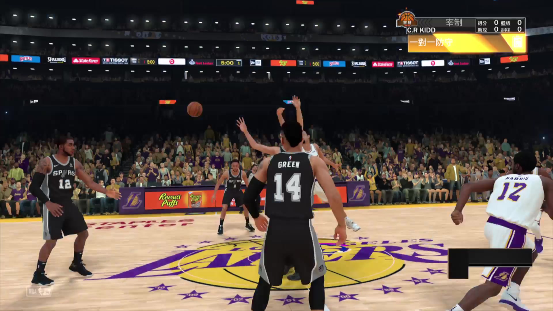 【Kid】NBA2k19生涯模式 扣板建模总有一天我会扣爆各位 第1期