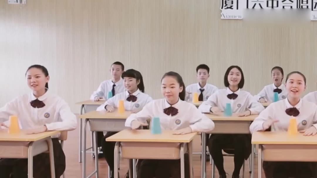 厦门六中合唱团中学生经典翻唱-稻香