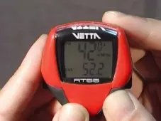 VETTA自行车有线码表RT55设置操作使用视频