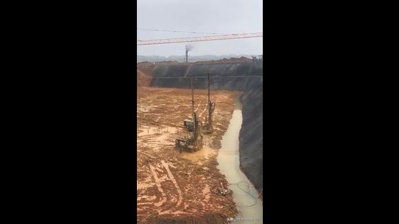 1#人防地下室抗浮锚杆施工