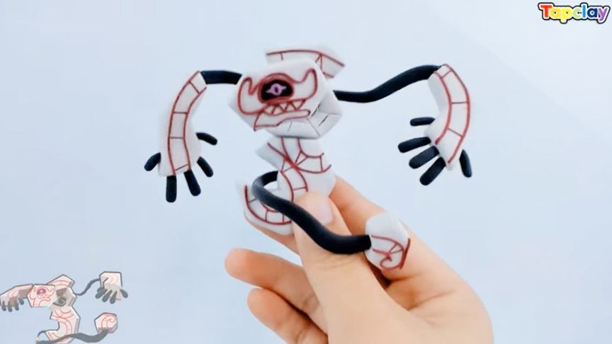 手工师用软泥打造了个精灵宝可梦的手办,步骤很简单,你能学一下