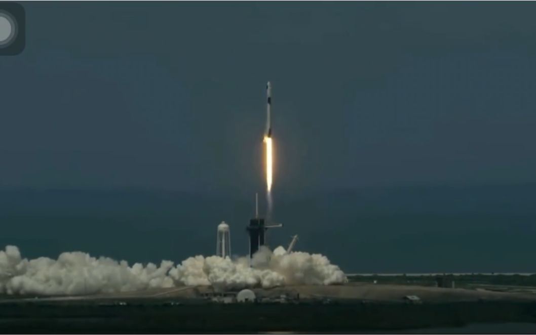 【SpaceX】载人龙飞船发射回放(有删剪)