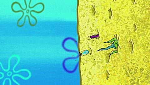 变回原形后海绵宝宝和派大星进食的区别, 太有趣了