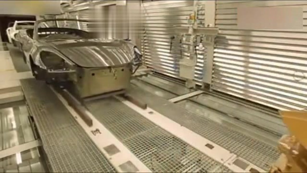 实拍汽车制造过程, 全机械自动化制作, 整个过程看得太爽了