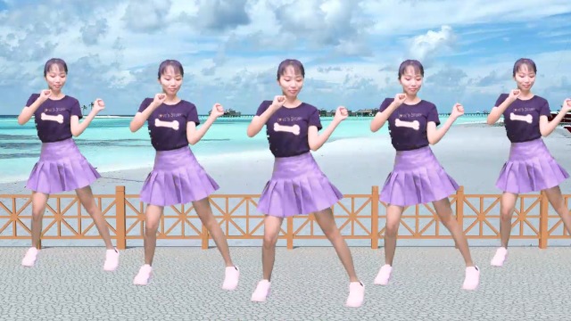 这首DJ《殇雪》火了,舞蹈动感,简单好学