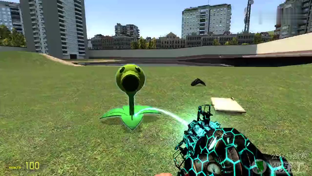 gmod模组大乱斗:我的世界植物大战僵尸豌豆射手TNT_0003