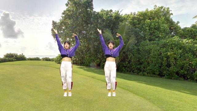 创新舞步!广场舞《洗衣歌》,美女领舞,不愁学不会了