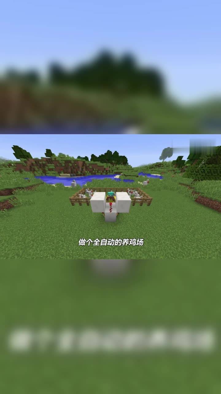 我的世界:养鸡需注意,防火防盗防僵尸