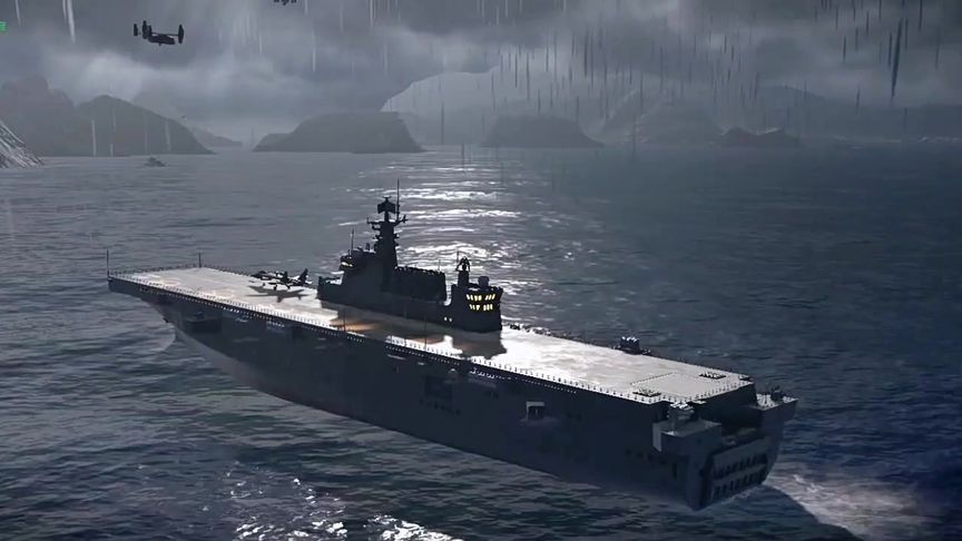 恭喜国产075型两栖攻击舰二号舰“广西舰”入列!