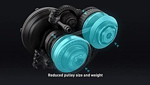 技术展示! TNGA架构, 丰田Direct Shift-CVT无级变速器技术动画演示。