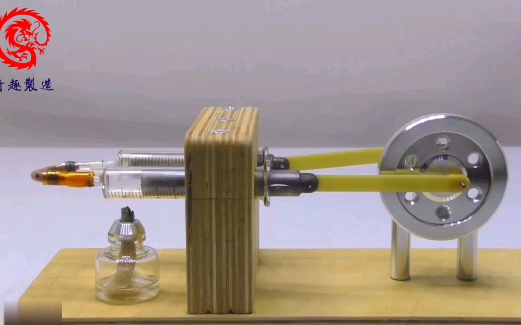 双注射器斯特林发动机